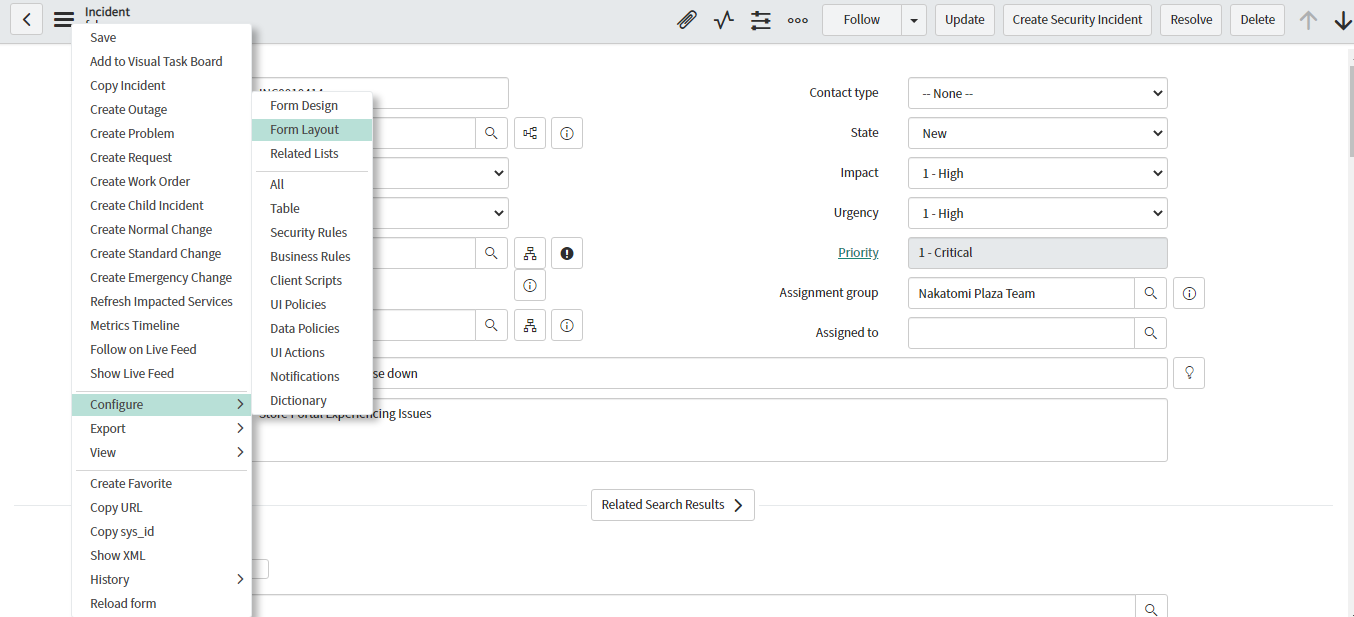 ServiceNow (Legacy Integration)